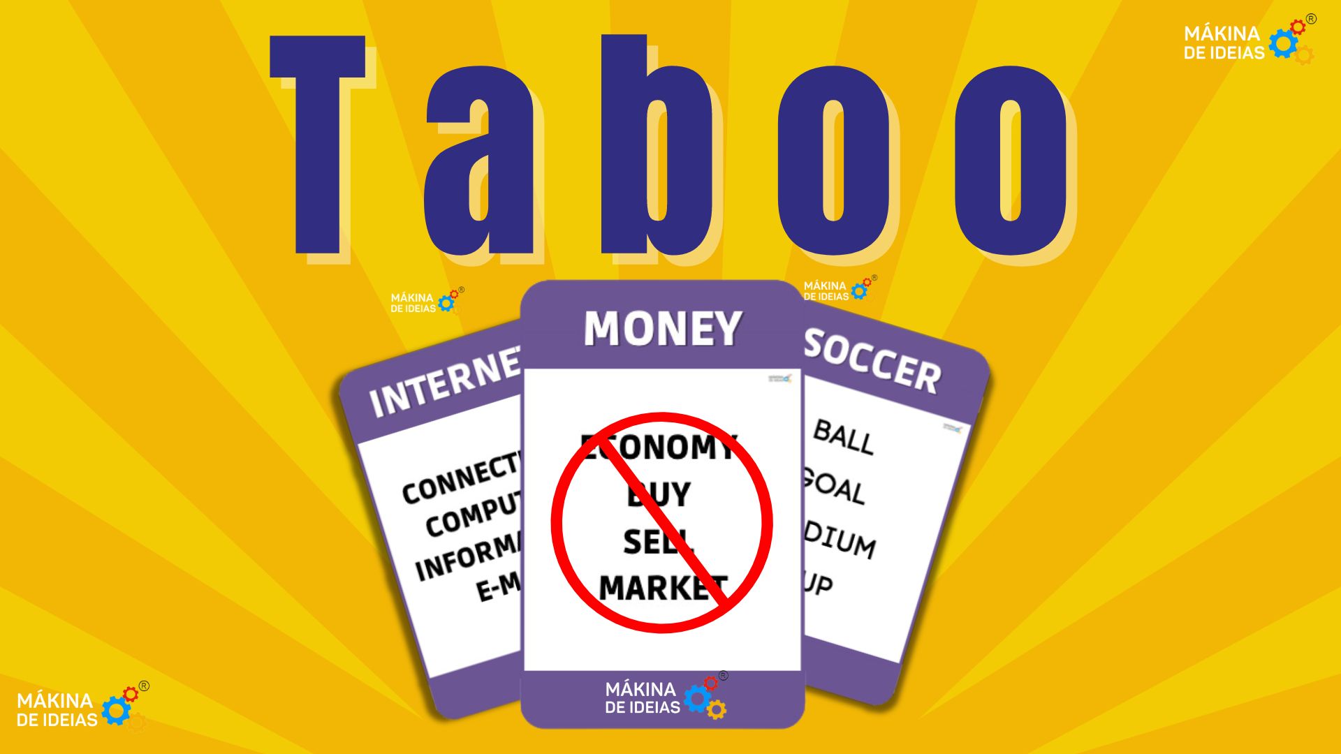Taboo – um game que pode mudar suas aulas – Mákina de Ideias